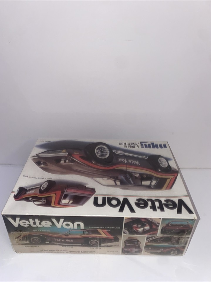MPC VETTE VAN 1977 Model Car Kit Sealed New | eBay