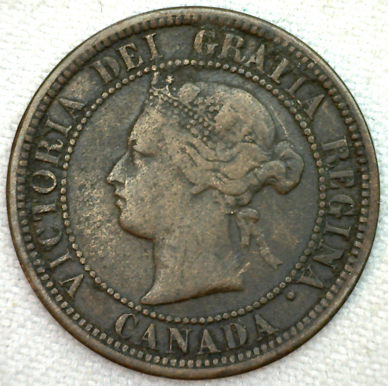 1882 H Canada Large Cent 1c Bronze Canadian One Penny Coin You Grade It ...