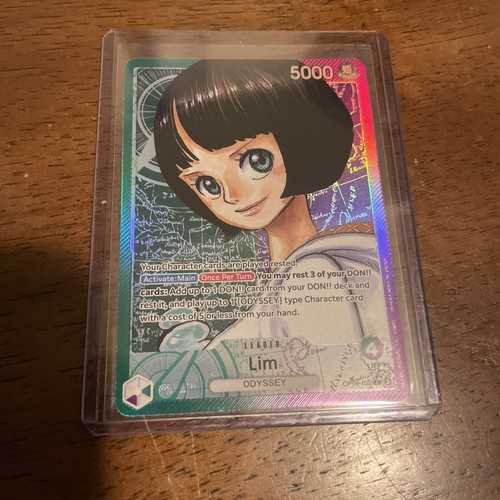 Lim OP09-022 OP09-022 Leader Alt Art Emperors In The New World One ...