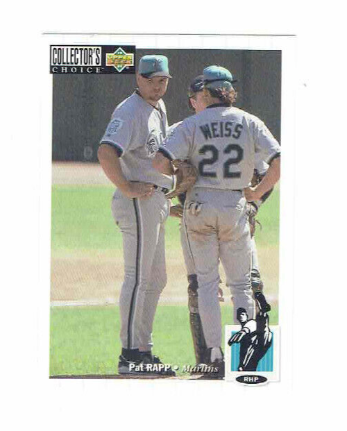 Pat Rapp Marline RHP #236 Upper Deck Collectors Choice 1993 Baseball ...