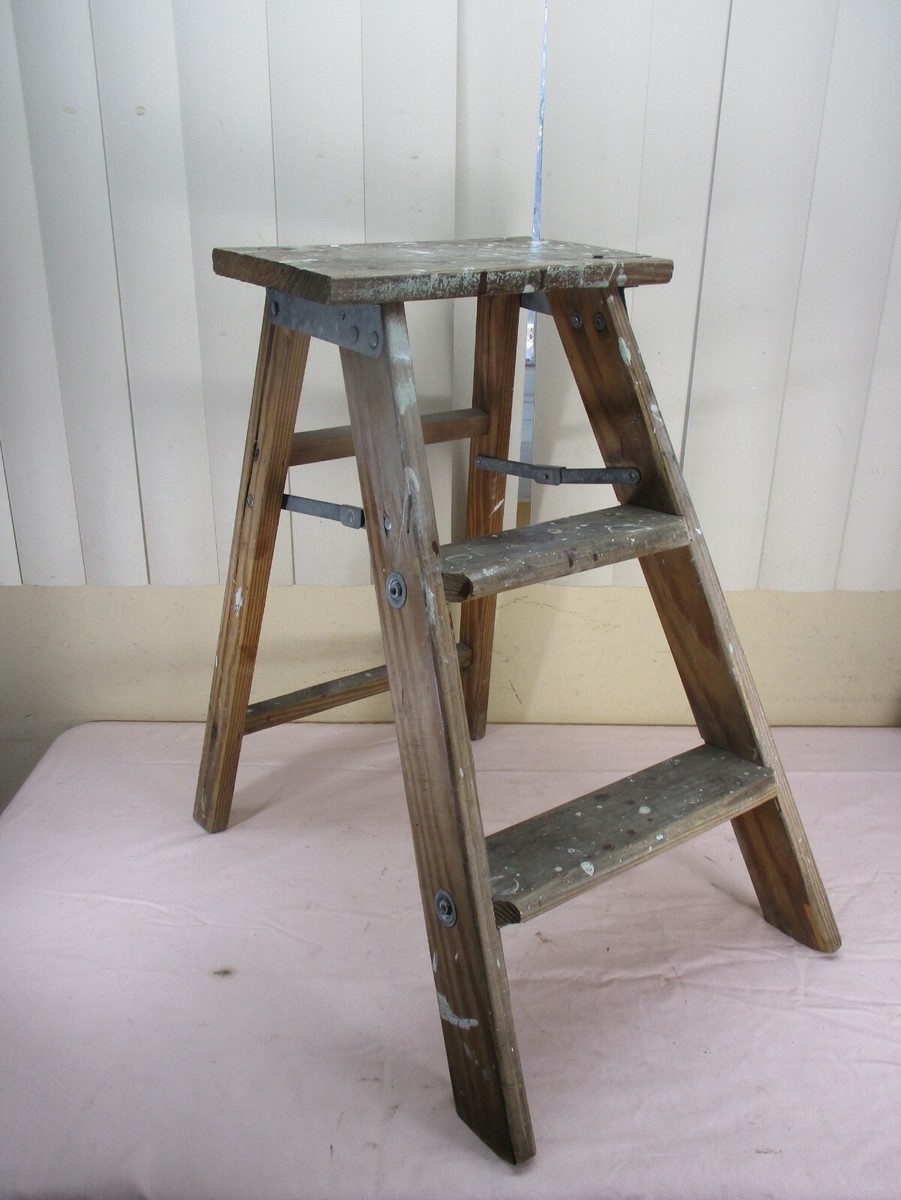 Primitive Country Ladder 30 Primitive Ladder Ideas | Country Decor,