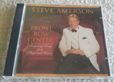 Steve Amerson ‎– Front Row Center / AMMC0107 / CD 1998 Stage & Screen ...
