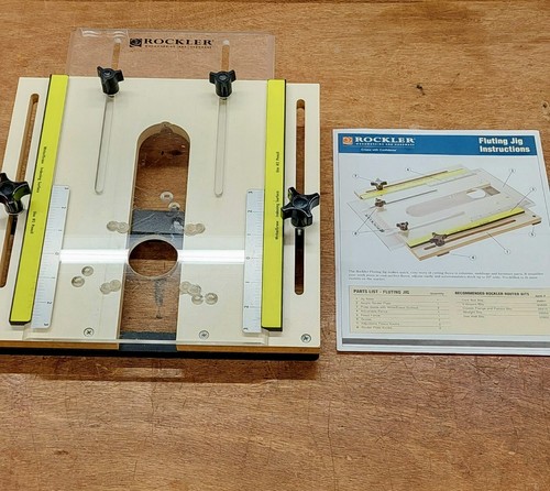 Rockler Router Fluting Jig Model #28636 733175286367| eBay