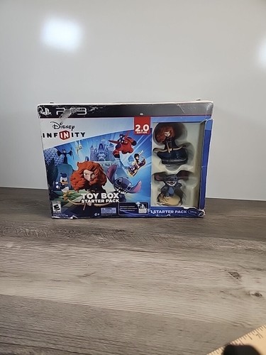 PS3 Disney Infinity Toy Box Starter Pack 2.0 Edition Merida & Stitch ...