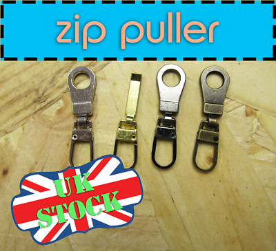 Metal Zip Puller Zip Fix Zipper Repair Zip Fix Sliders Slider Pull Zip ...