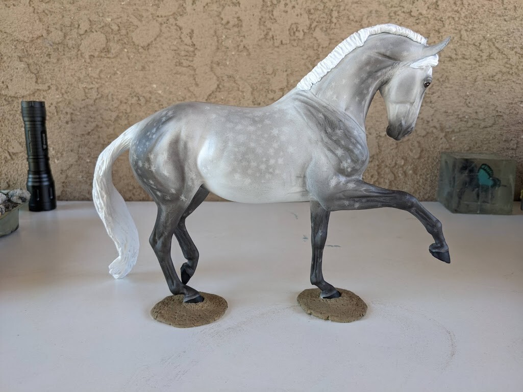 Drastic Custom Resculpt Breyer Lipizzaner Mare - Favory Airiella ...