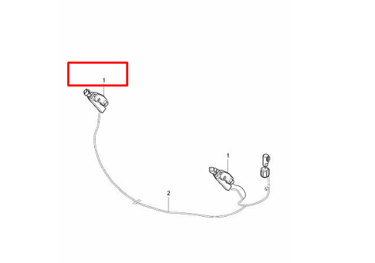 VOLVO XC70 MK2 Buse de lave-phare gauche Spray 30655066 NOUVEAU ...