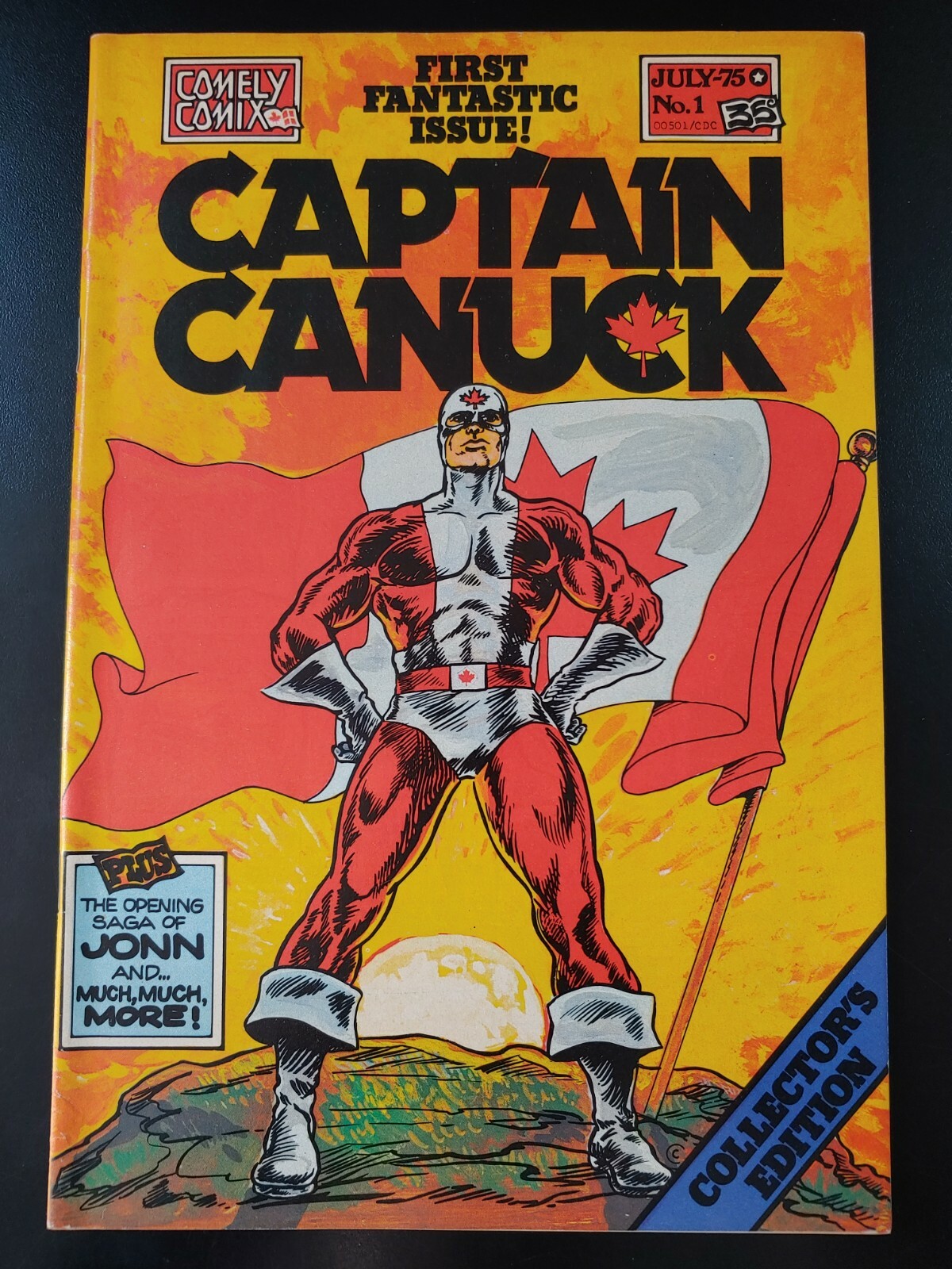 🍁 CAPTAIN CANUCK #1 1st Appearance (1979 COMELY Comix) VF/NM Book | eBay