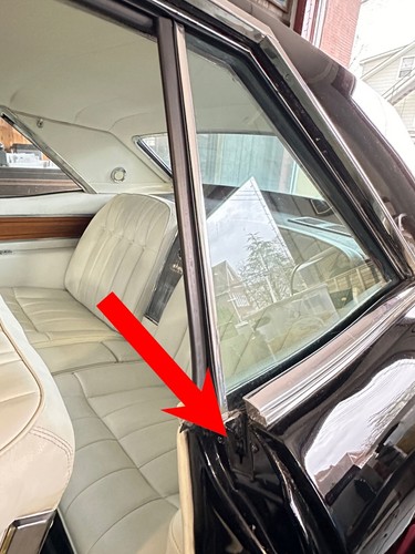 1963 1964 1965 Buick Riviera Rear Quarter Window Lock Pillar Filler U ...