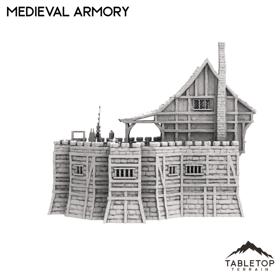Medieval Armory - Fantasy Tabletop Terrain | eBay