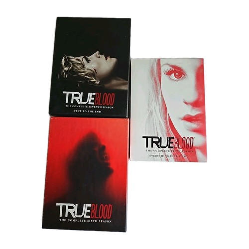 True Blood DVD Lot Of 3 Seasons 5-7 Complete Sets | eBay
