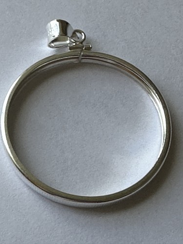 Coin Bezels 38mm Silver Dollars Morgan, Peace, Ike, Coin Edge Sterling ...