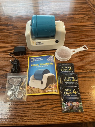 National Geographic - STEM - Rock Tumbler Explorer Series | eBay