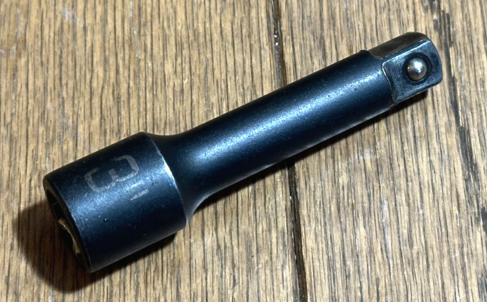 MATCO Tools 3" Long IMPACT 3/8" Drive Socket Ratchet Extension Bar ADV ...