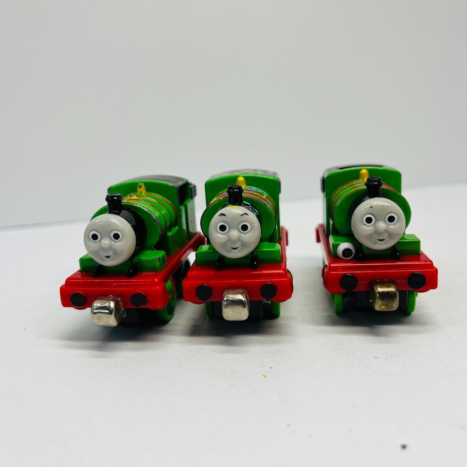 Thomas & Friends Take N Play PERCY Train Lot 3 pc -Different Versions ...