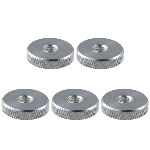 5Pcs Aluminum Alloy Thumb Nuts Multi Color Adjusting Nuts Flat Knurled ...