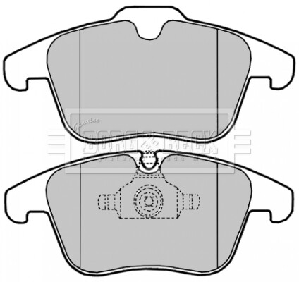 CAPSautomotive Brake Pad Set for Jaguar C2C39929 C2C35612 C2C27290 ...
