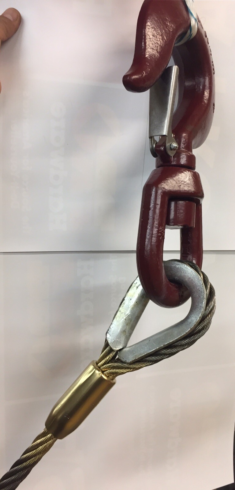 3/4" x 200' Wood Spool Tow Truck Wrecker Winch Cable w/11 Ton Alloy ...