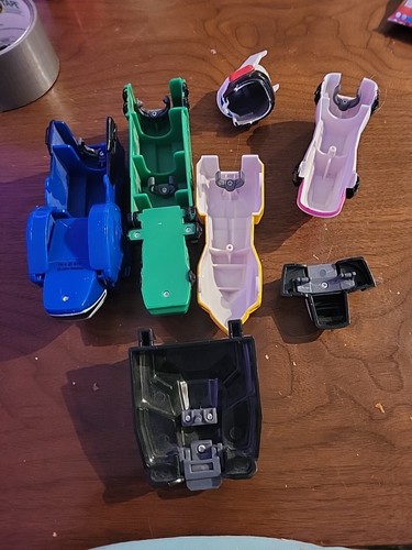 Power Rangers SPD Deluxe Delta Squad Megazord Parts Zord Lot Bandai ...