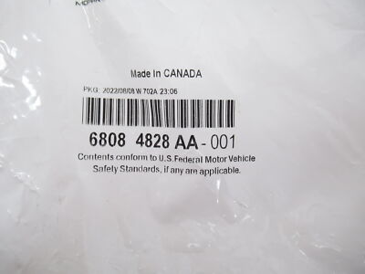Genuine OEM Mopar Chrysler Dodge 68084828AA Passenger RH Front Fender ...