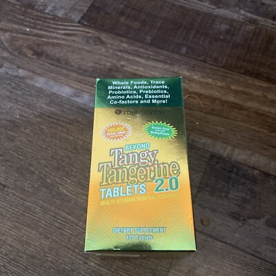 Beyond Tangy Tangerine 2.0 120 Tablets Dr Wallach Youngevity | eBay