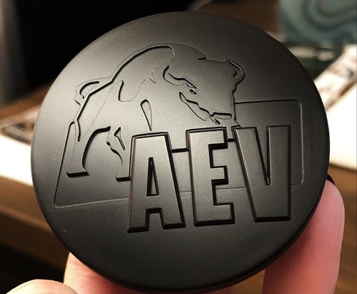 AEV American Expedition Vehicles Matte Black Center Wheel Cap 55.5mm ...