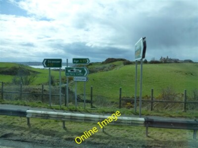 Photo 6x4 Road signs along the A77 Innermessan Pictured near ...