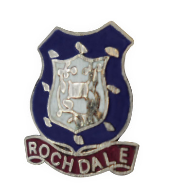 Rochdale Town Lancashire County Crest Small Pin Badge | eBay UK