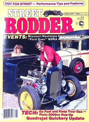 Street Rodder Magazine February 1986 Performance Tips and Features ...