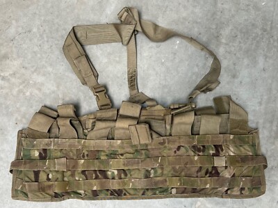 US Army OCP Multicam Molle II Tactical Assault Panel TAP Chest Rig ...