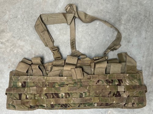 US Army OCP Multicam Molle II Tactical Assault Panel TAP Chest Rig ...