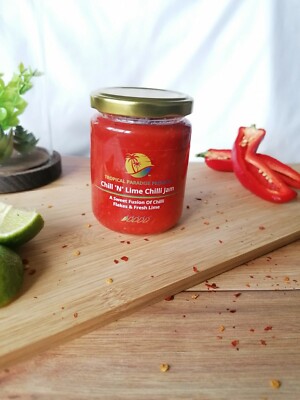 Chill 'N' Lime Chilli Jam (Homemade) -Tropical Paradise Presents | eBay UK