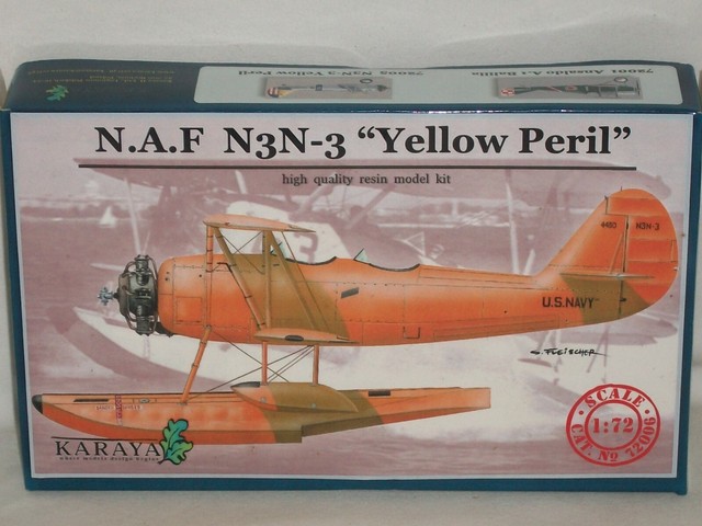 1/72 Karaya 72006 N.A.F N3N-3 "Yellow Peril" High Quality Resin Model ...