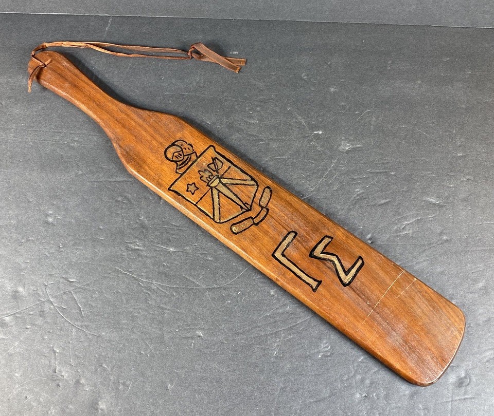Vintage Fraternal Frat Paddle Hand Made | eBay