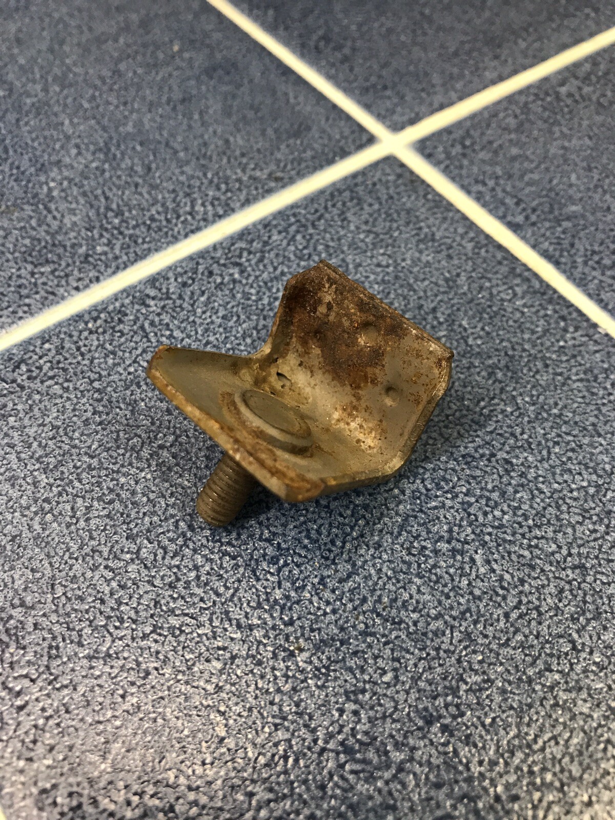 NOS VW BUG Weld-In Bracket for Under Hood Cover 1956-1969 Volkswagen ...