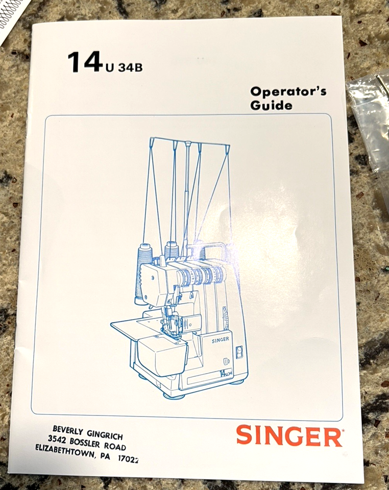 Singer Ultralock 14U34B Sewing Machine with Pedal and More A Beauty ...