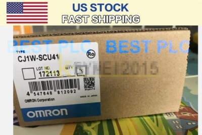 2PCS NEW OMRON Serial Communication Unit CJ1W-SCU41 PLC | eBay