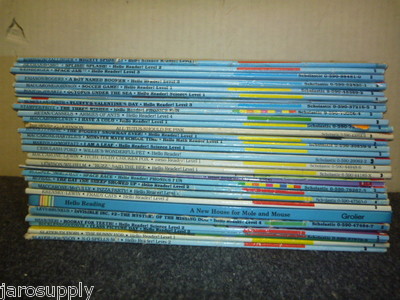 Lot of 10 Hello Reader Math Scholastic Children Learn to Read Books MIX ...