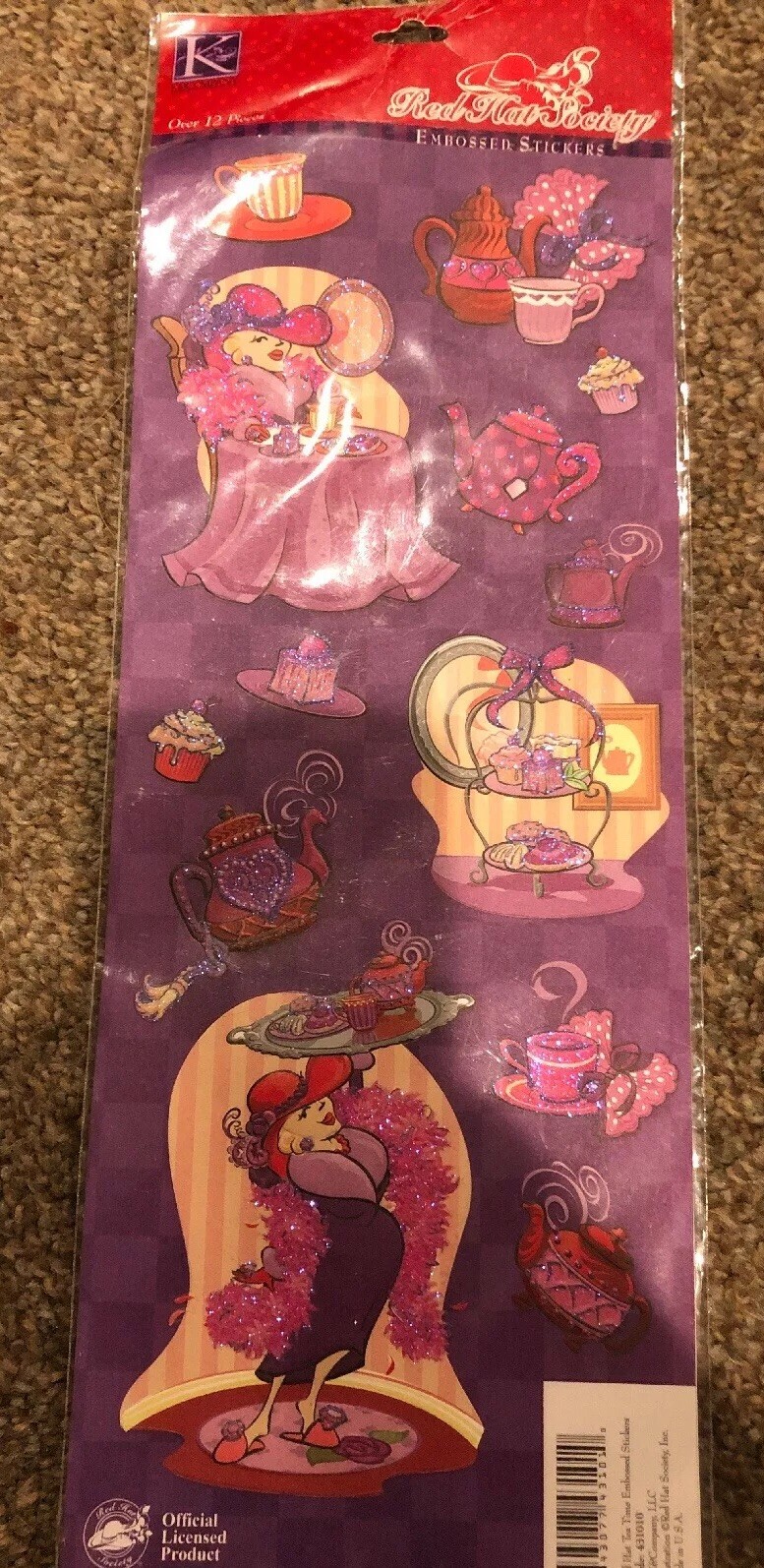 K& Company Official Licensed Product Red Hat Society Tea Time Grand ...