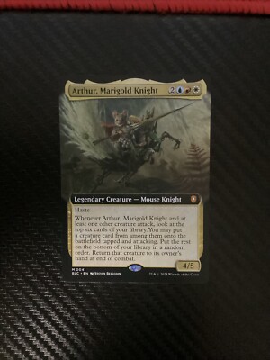 Arthur Marigold Knight - Extended Art - Bloomburrow -MTG - NM | eBay
