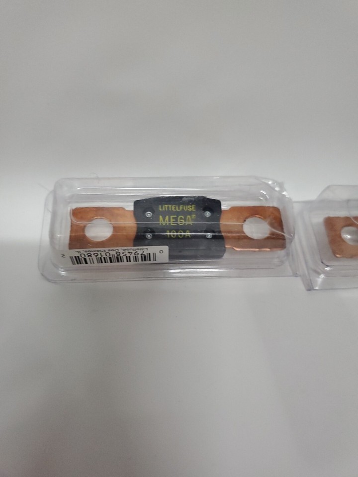 Littelfuse 0298100 MEGA Bolt-Down Fuse 100A Time Delay 32V 298 Series ...