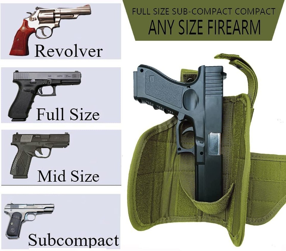 Adjustable Drop Leg Holster Right Hand Pistol Thigh Gun Pouch with Leg ...