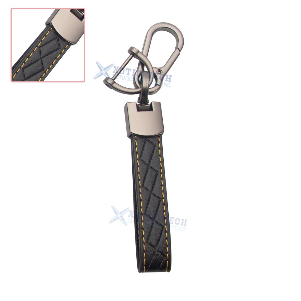 Golden Line Key Chain Loop Holder Strap Ring Pendant Clip Buckle ...