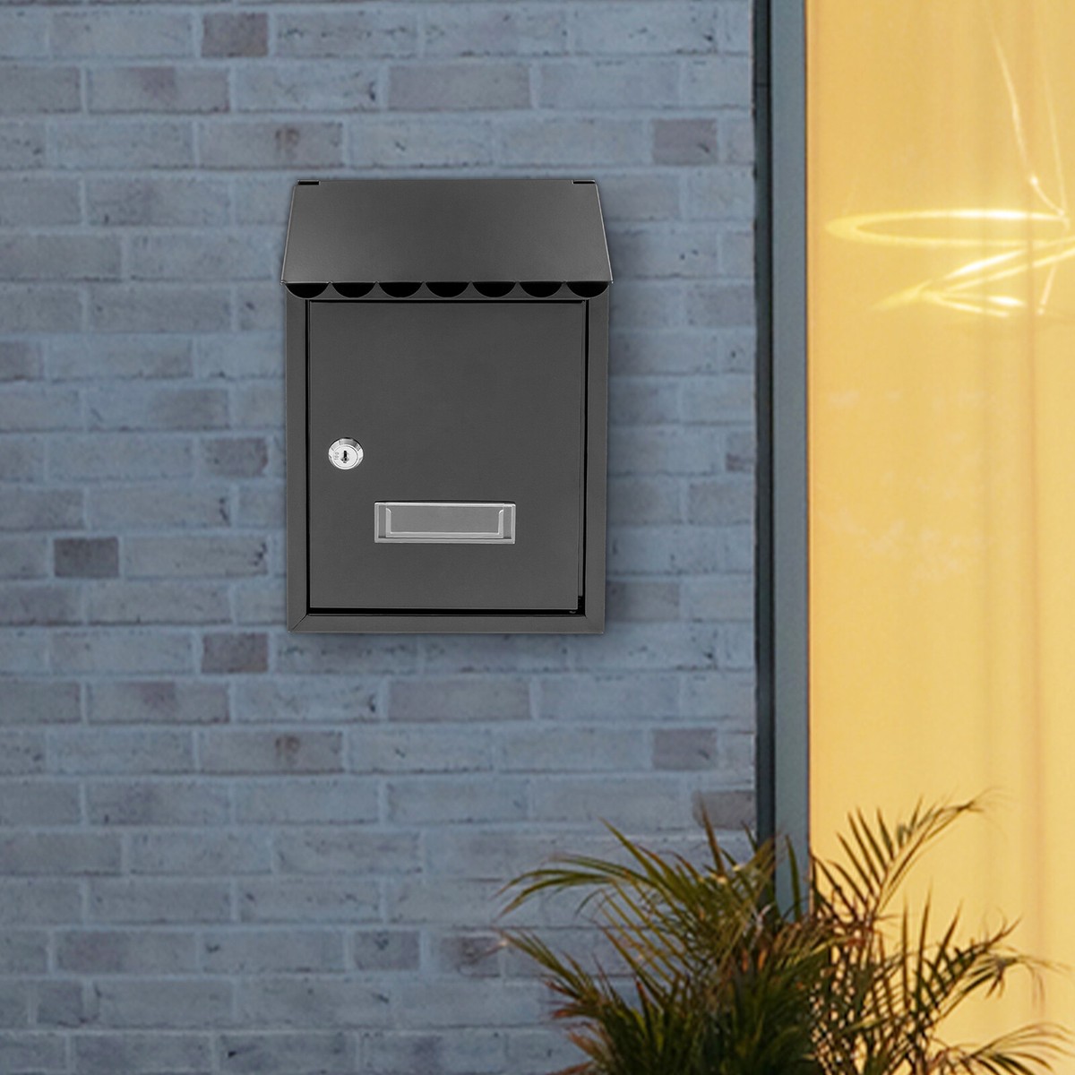 Largest Wall Mounted Mailbox Town Square By Bravios Large Capacity
