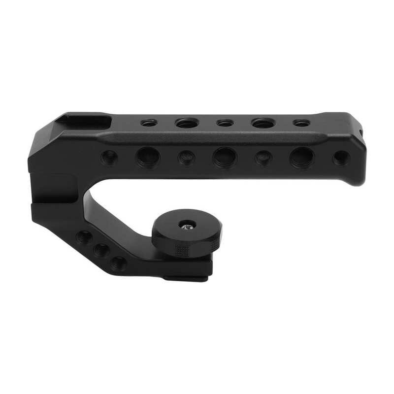Alumin Camera Hot Shoe Top Handle Grip 3 Cold Shoe Adapters for Video ...