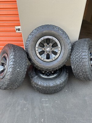 Set of 4 OEM '05-'25 Ford F150 Raptor Wheels 315/70R17 BFG All Terrain ...