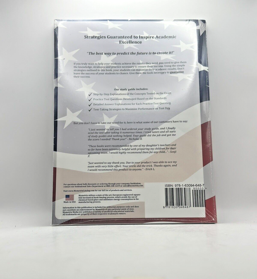 KEYSTONE BIOLOGY EOC SUCCESS STRATEGIES STUDY GUIDE: NEW SEALED. FREE ...