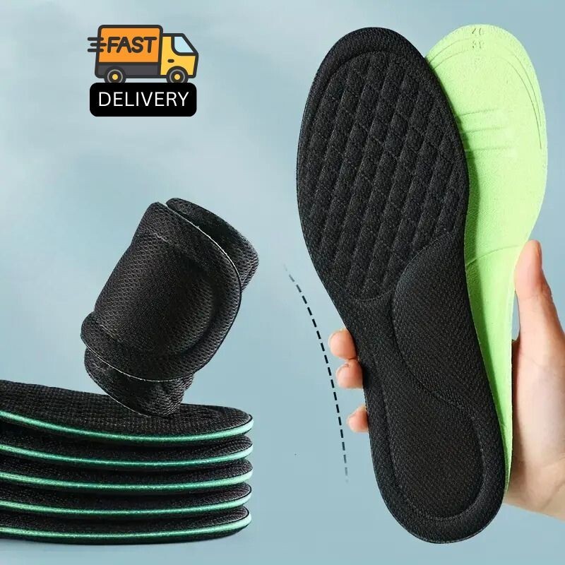 Memory Foam Shoe Insoles For Men Women Running Trainer Inner Soles Foot ...