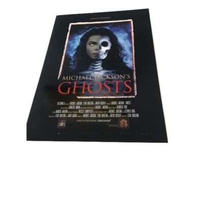 Michael Jackson Ghosts Original Short Movie Glossy 10” x 7” Program ...