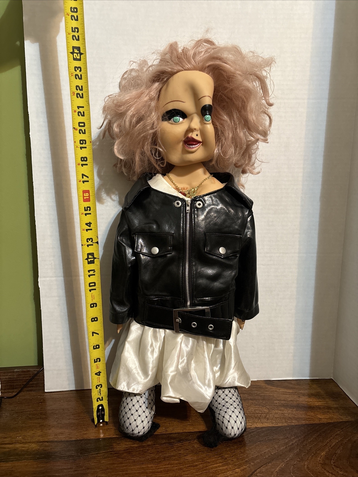 HUGE 24" Bride Of Chucky TIFFANY DOLL SPENCERS BRIDE OF CHUCKY Damaged ...